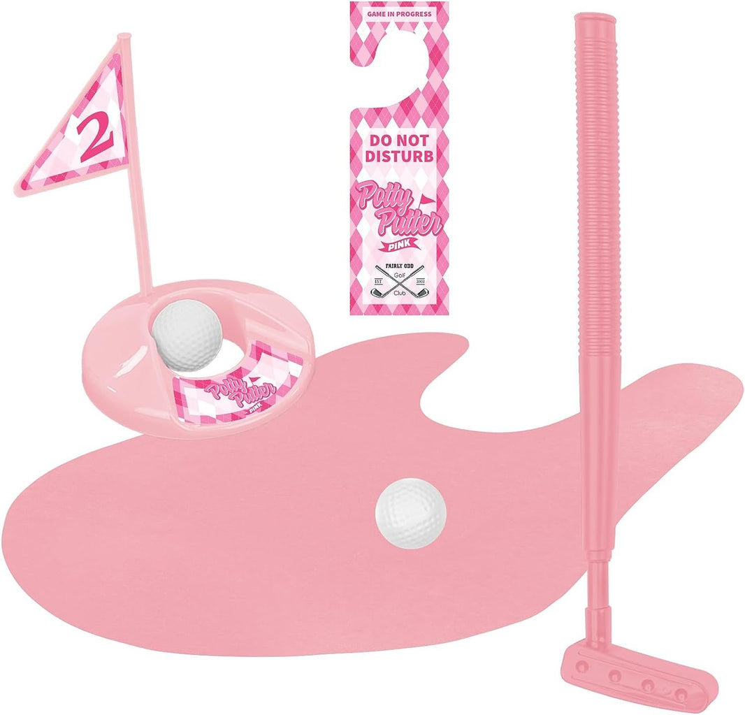 Potty Putter - Practice your golf game at home